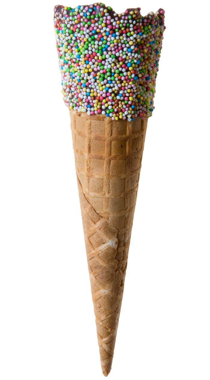 Greco Brothers - Tall Rainbow Waffle