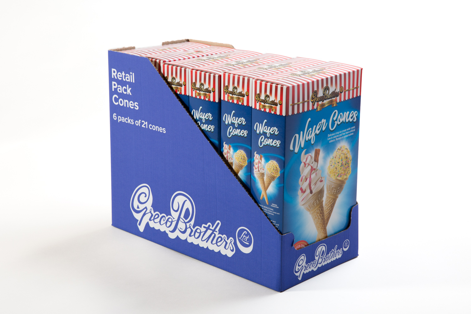 Greco Brothers - Retail Pack Cones