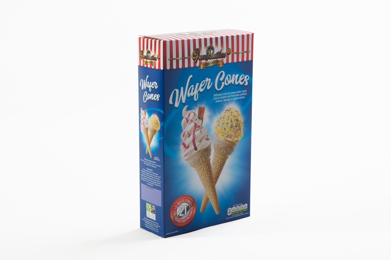 Greco Brothers - Retail Pack Cones
